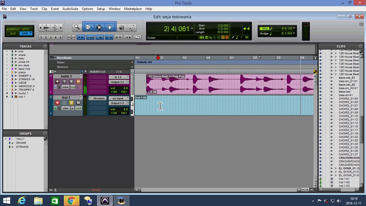 SAMPLING IN PRO TOOLS WITH STRUCTURE WINDOWS EN - YouTube