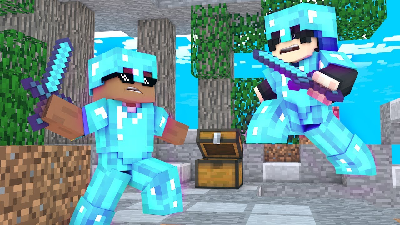 DOING PVP IN MINECRAFT - YouTube