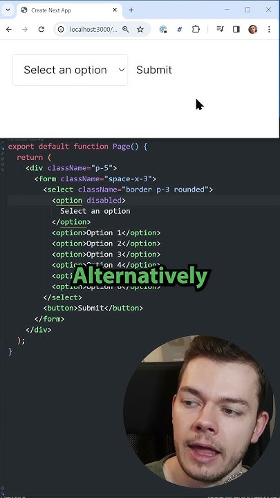 Add a Title/Placeholder to HTML Select Tag 💡 #webdev #webdevelopment #html #webdeveloper - YouTube