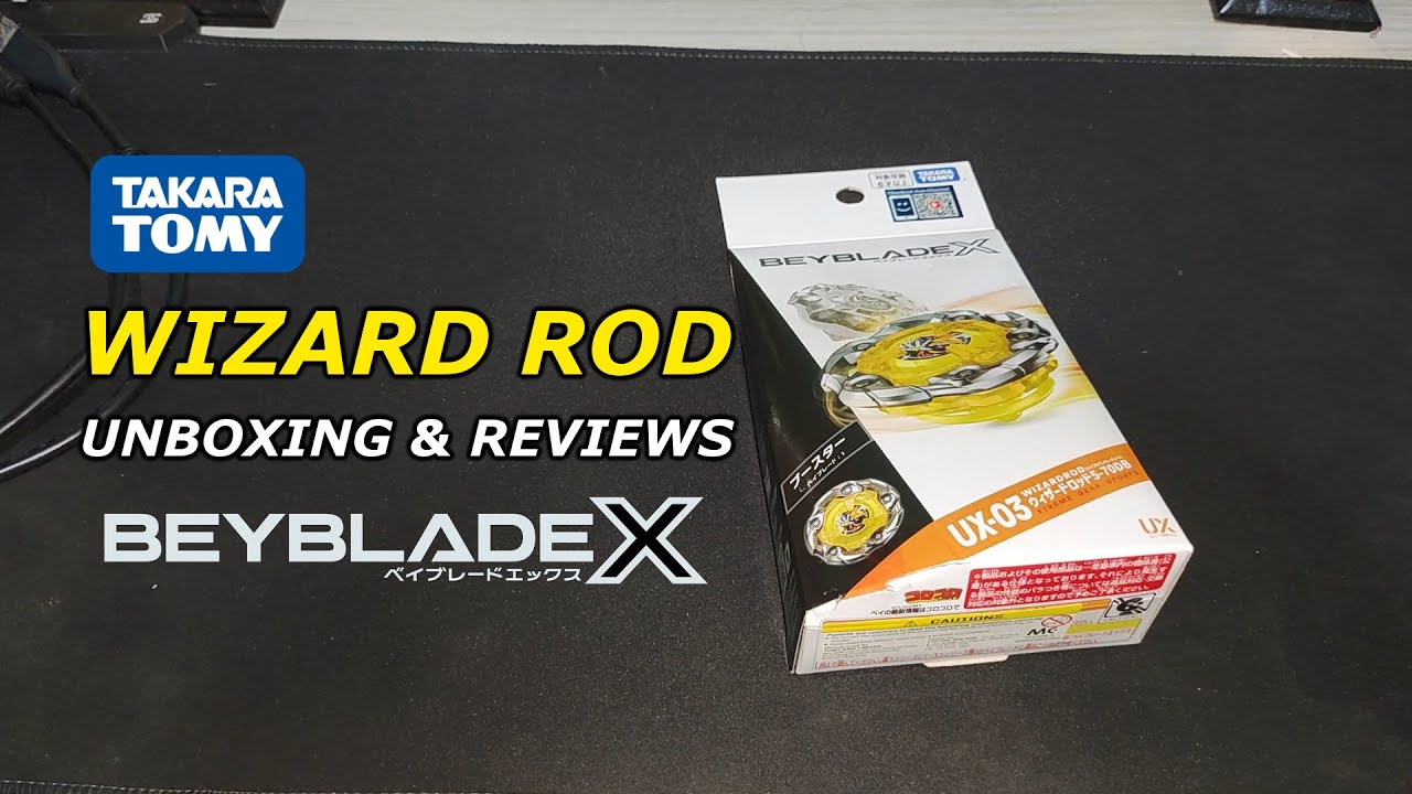 WIZARD ROD 5-70DB | BEYBLADE UX TAKARA TOMY | UNBOXING REVIEWS (2024 ...