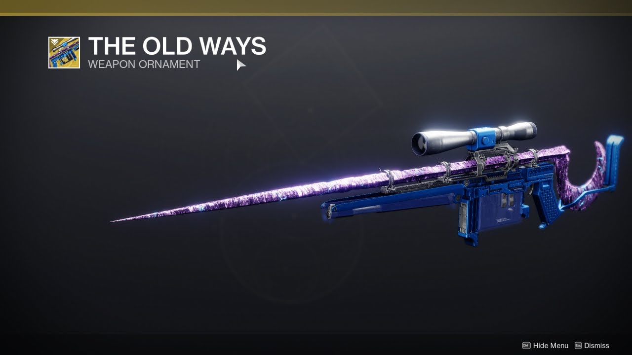 HOW TO GET THE OLD WAYS ORNAMENT - DESTINY 2 - YouTube