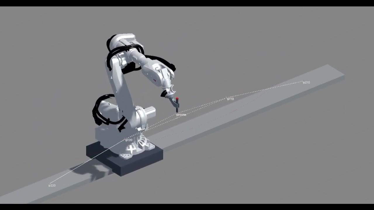 Unity Robot with 7 axis - YouTube