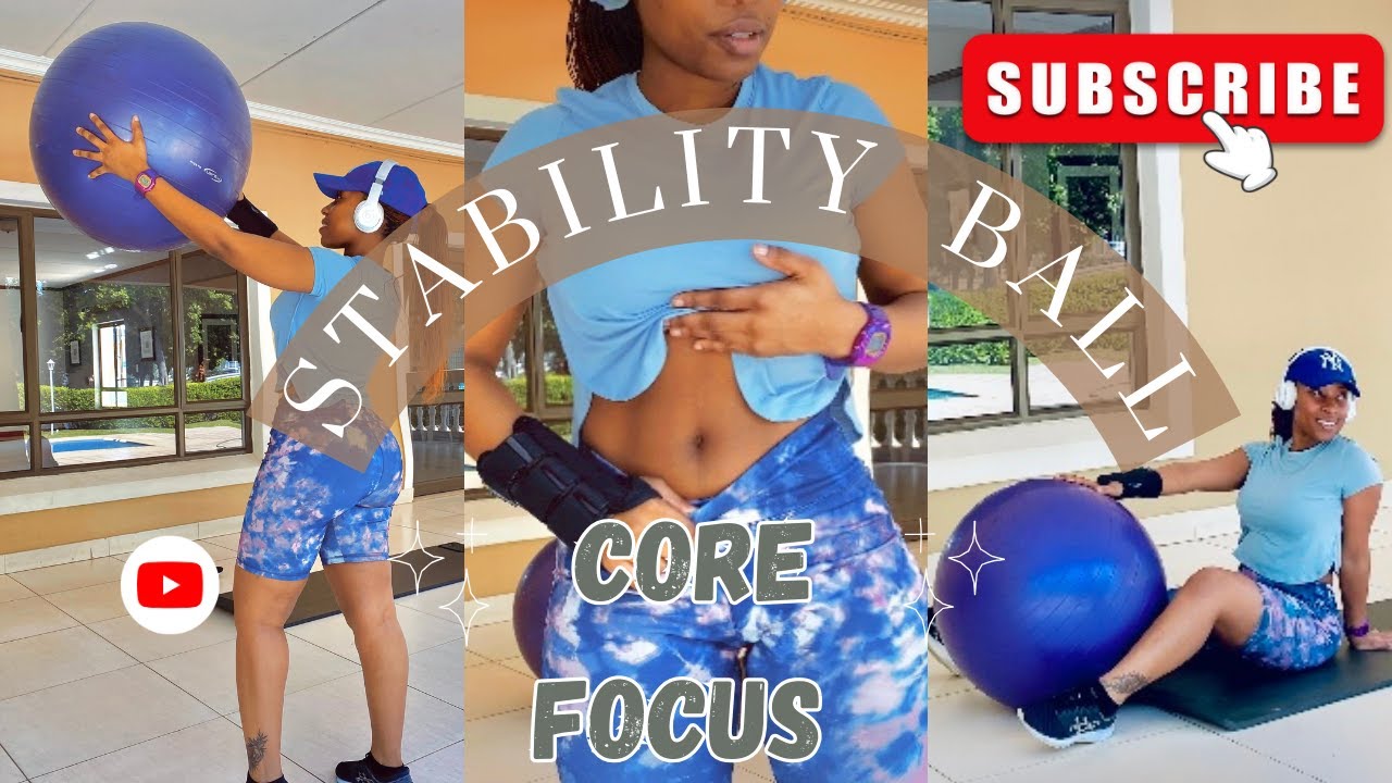 7 BEST YOGA /SWISS/ STABILITY WORKOUTS |CORE EXERCISES WITH A STABILITY ...