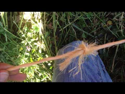 How to make an invisible knot for Square Round Baler joining twine not ...