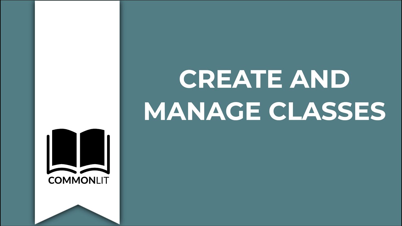 Create Manage Classes On CommonLit YouTube create-manage-classes-on-commonlit-youtube