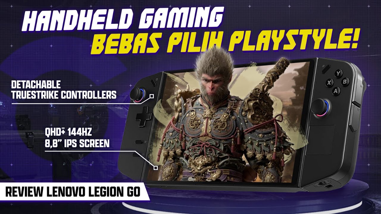 Handheld Gaming Banyak Fitur, Playstyle Kamu yang Atur! Review Lenovo ...