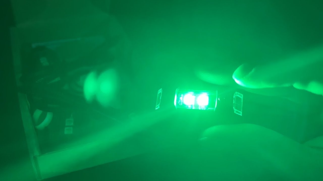 LECART 7 color LED strobe lights review - YouTube