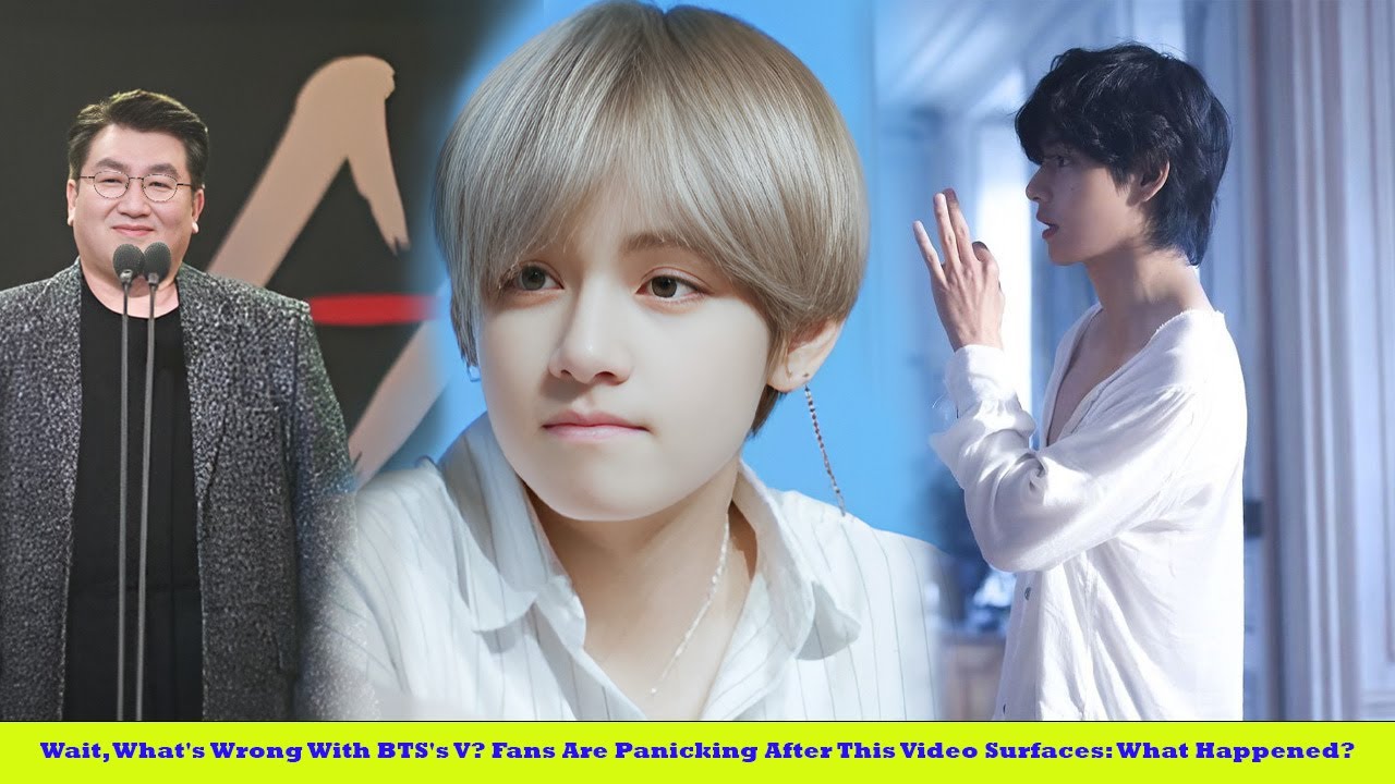 Wait, What's Wrong With BTS's V? Fans Are Panicking After This Video ...