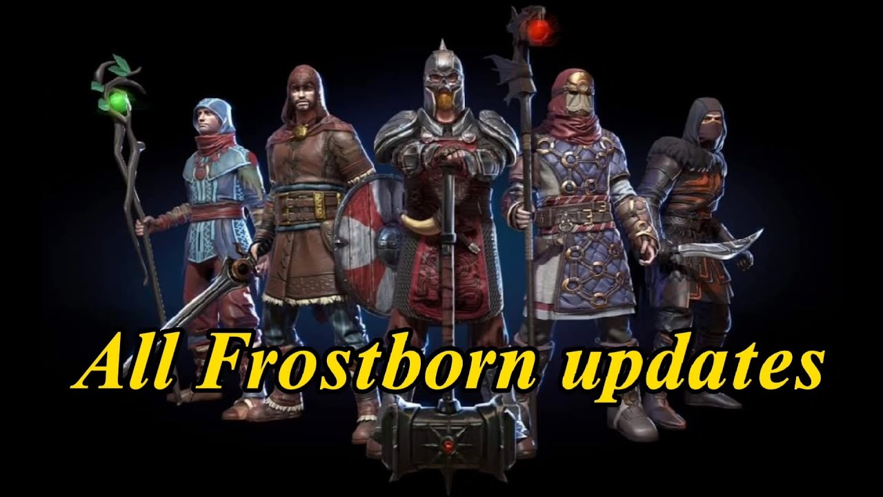 Frostborn - All game changes and YouTube PvP channel for everyone - YouTube