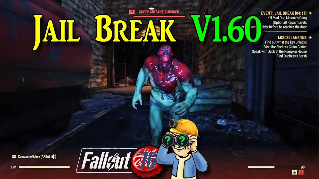 Fallout 76 Jail Break V1.60 - YouTube