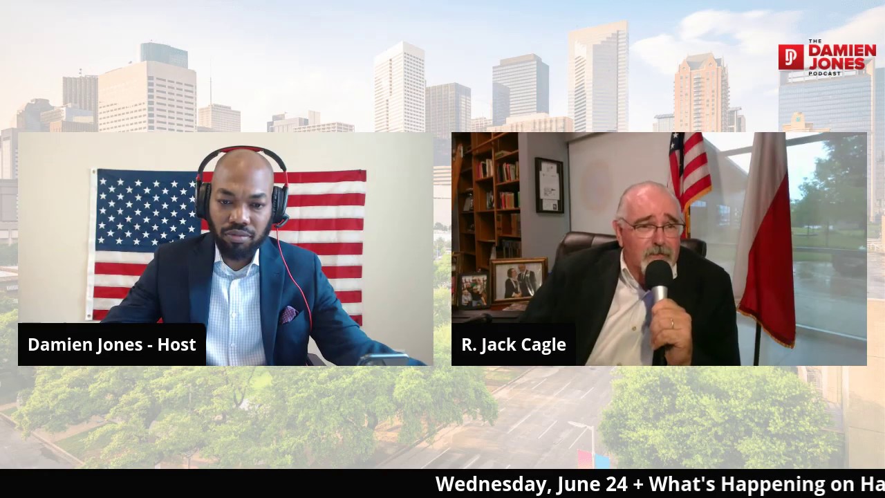 Conversation with Harris County Commissioner Jack Cagle | Damien Jones ...