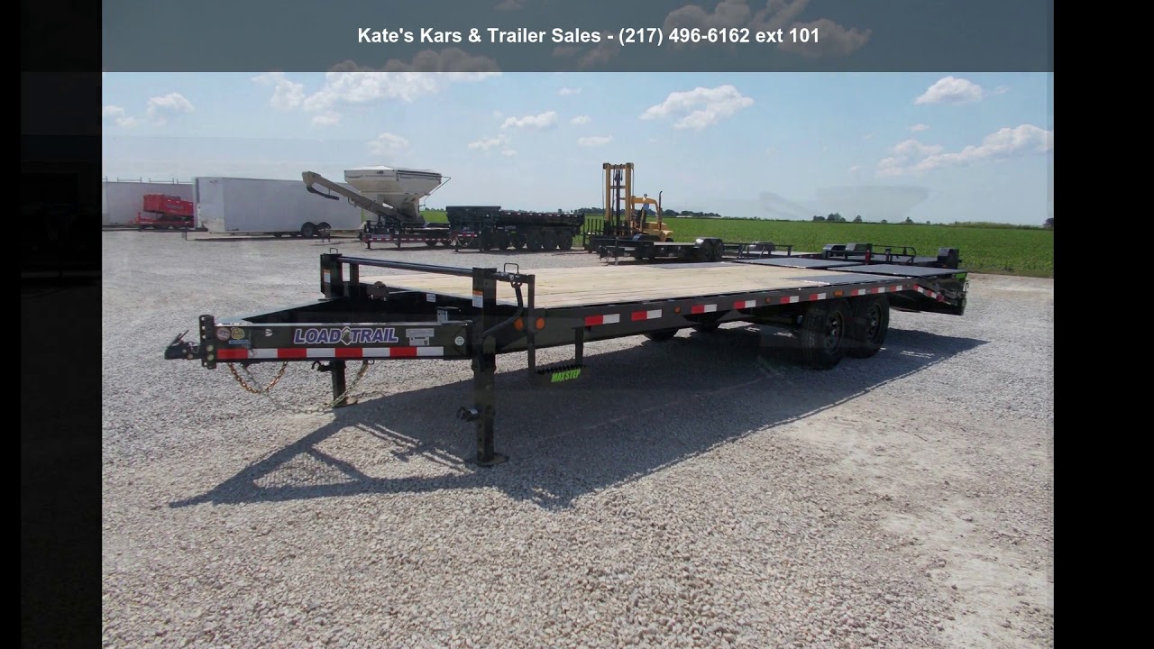 2021 Load Trail Deckover 102X24' Deckover MAX Ramps 14K G... - YouTube