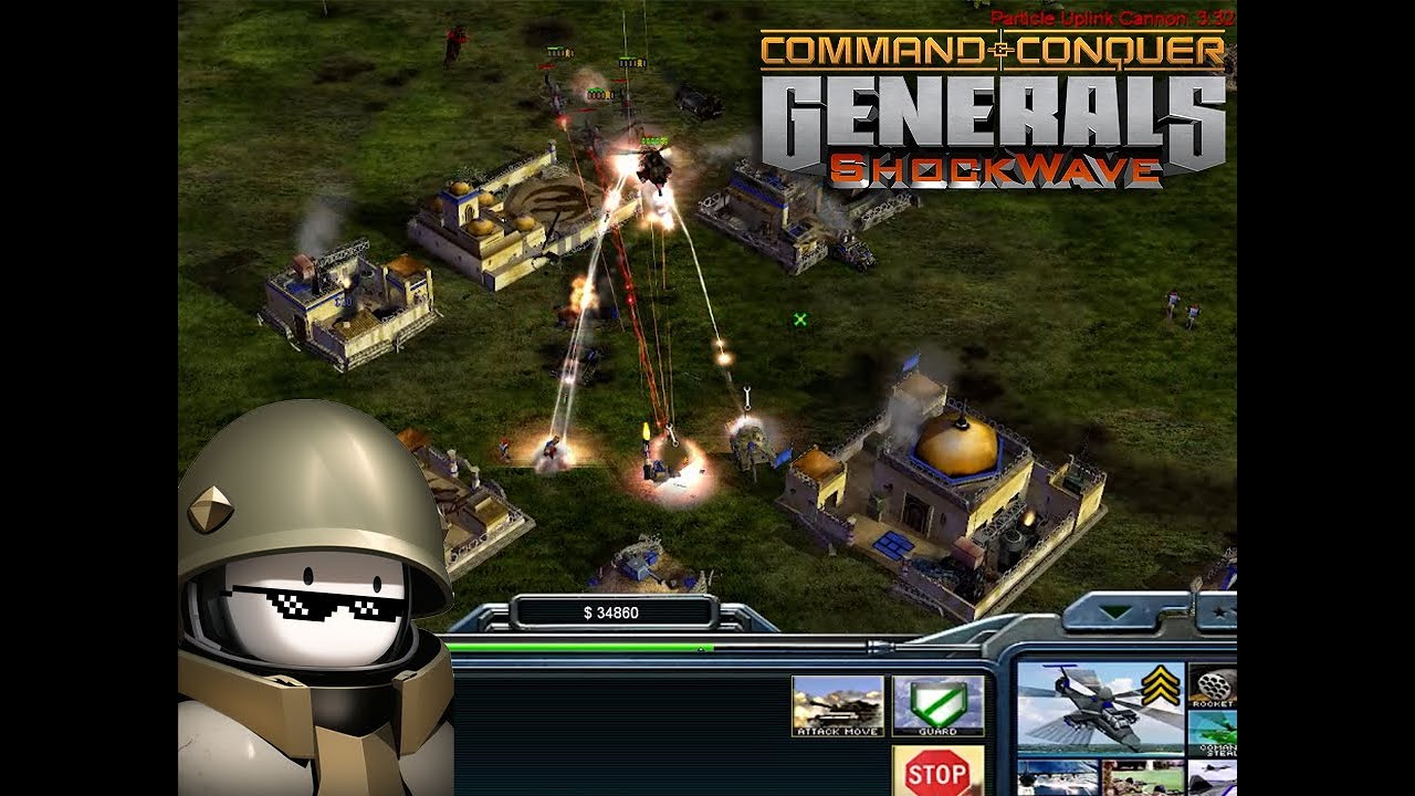 Command & Conquer General Shockwave Mod gameplay USA Air Force - YouTube