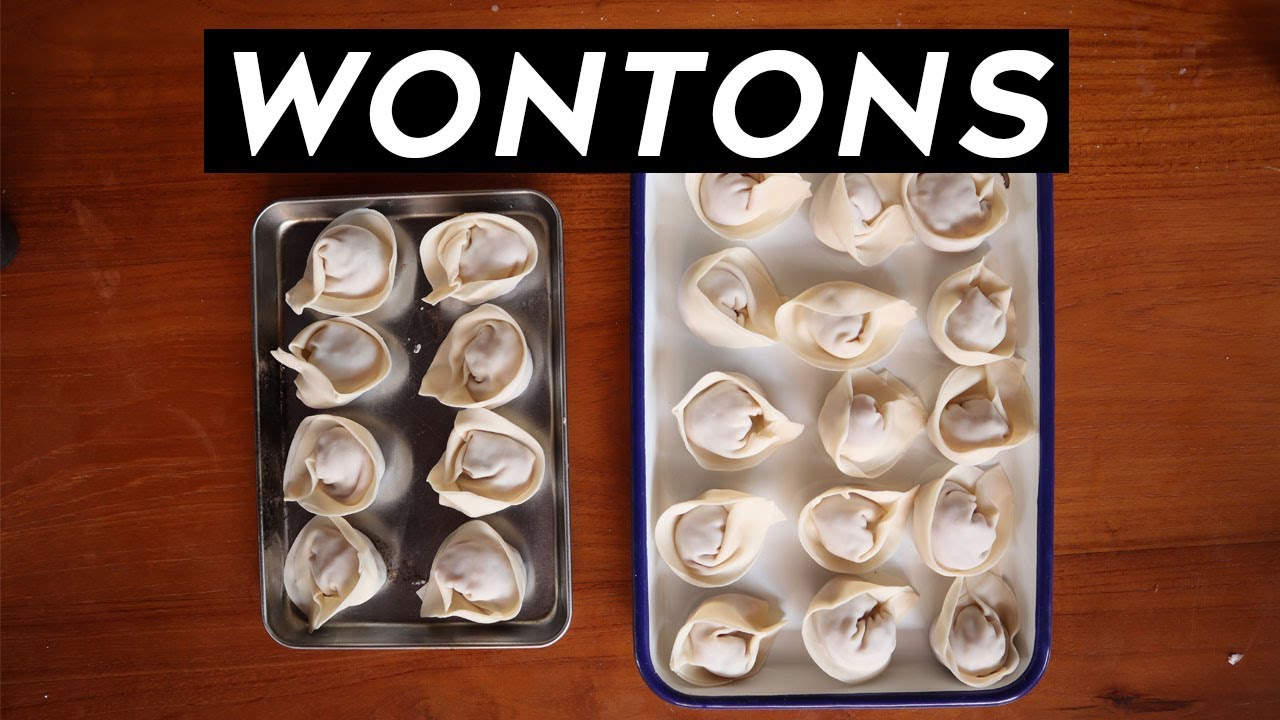 How to make: Wontons - YouTube