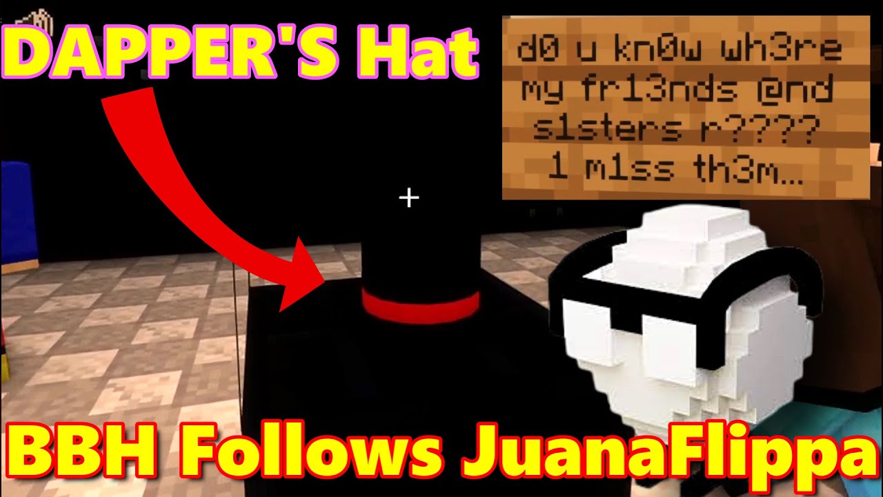 Badboyhalo Follows Juana Flippa to Dapper's Hat on QSMP Minecraft - YouTube