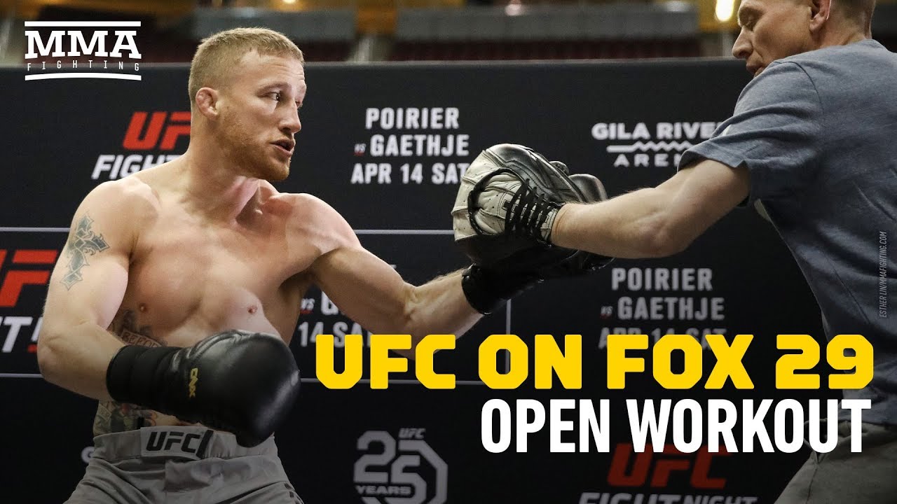 MMA Fighting: UFC on FOX 29 Glendale Open Workouts - YouTube