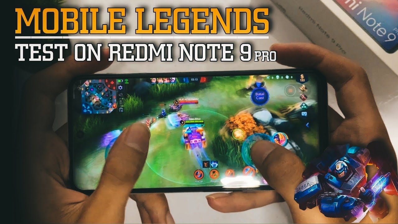 REDMI NOTE 9 PRO MOBILE LEGENDS TEST ULTRA SETTING IN 2021 - YouTube