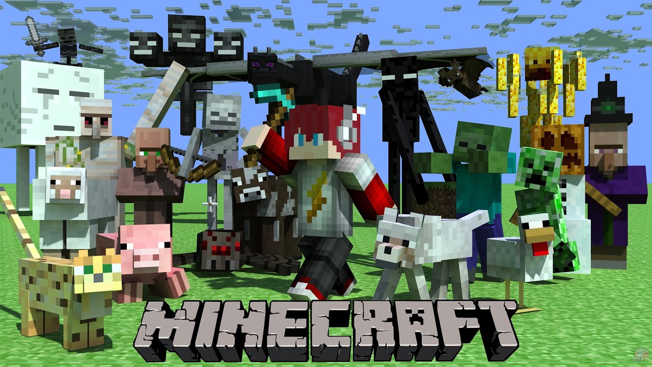 AKU INGIN MENJADI MOBS-MOBS DI MINECRAFT.....1 - YouTube