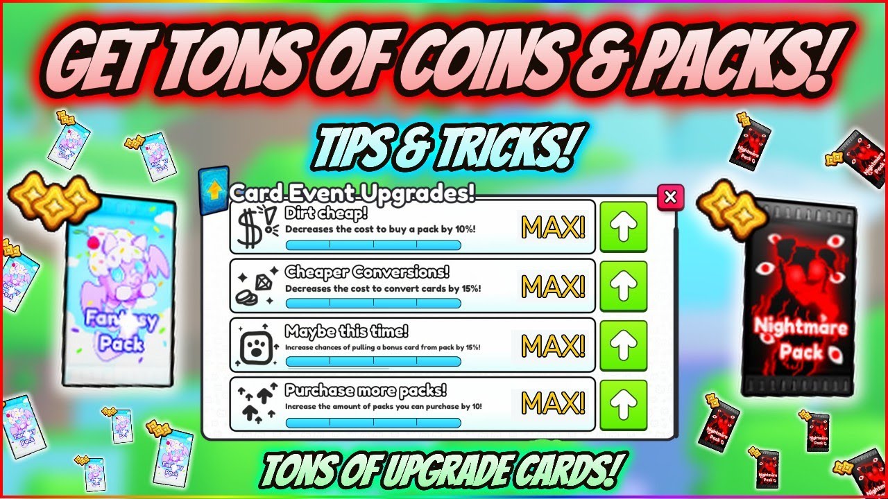 *PET SIM 99* TONS OF COINS & PACKS! MAX UPGRADES FAST! *BEST* TIPS ...