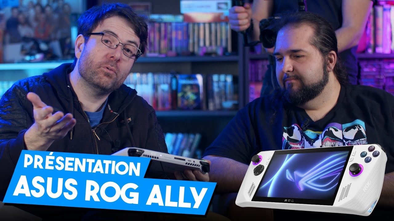 Présentation de la ROG ALLY de ASUS! - YouTube