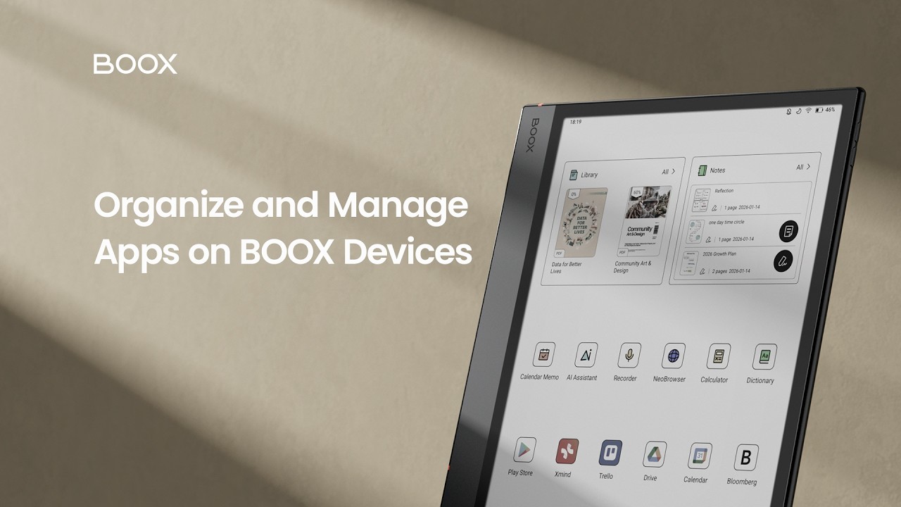 How to Organize and Manage Apps on BOOX Devices - BOOX Tutorial Ep19 ...