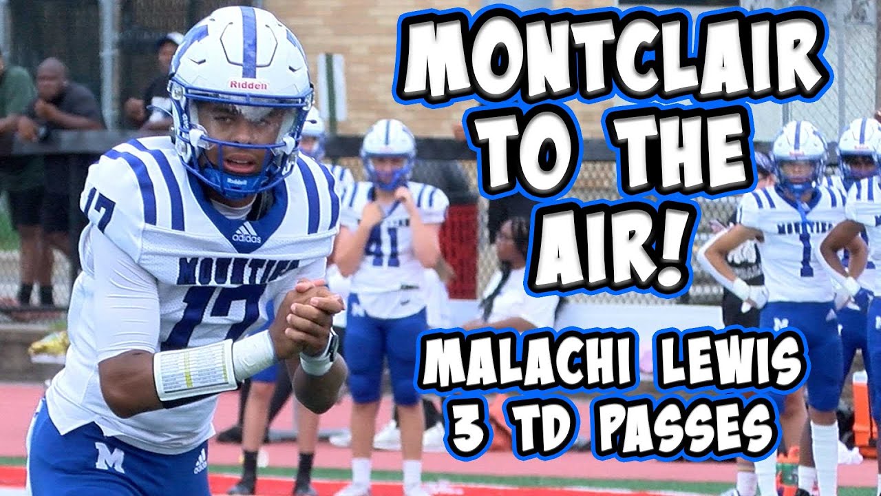 Montclair 30 Clifton 15 | Week 0 Highlights | Malachi Lewis 3 TD Passes in Debut! - YouTube