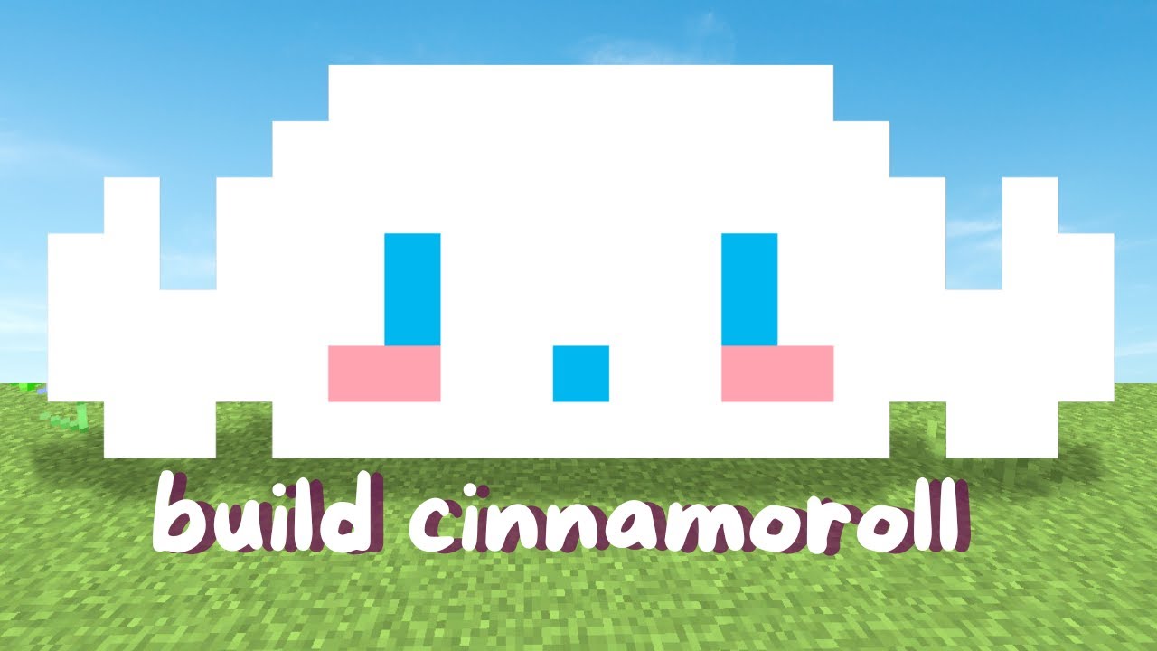 How to Build Cinnamoroll in Minecraft - YouTube