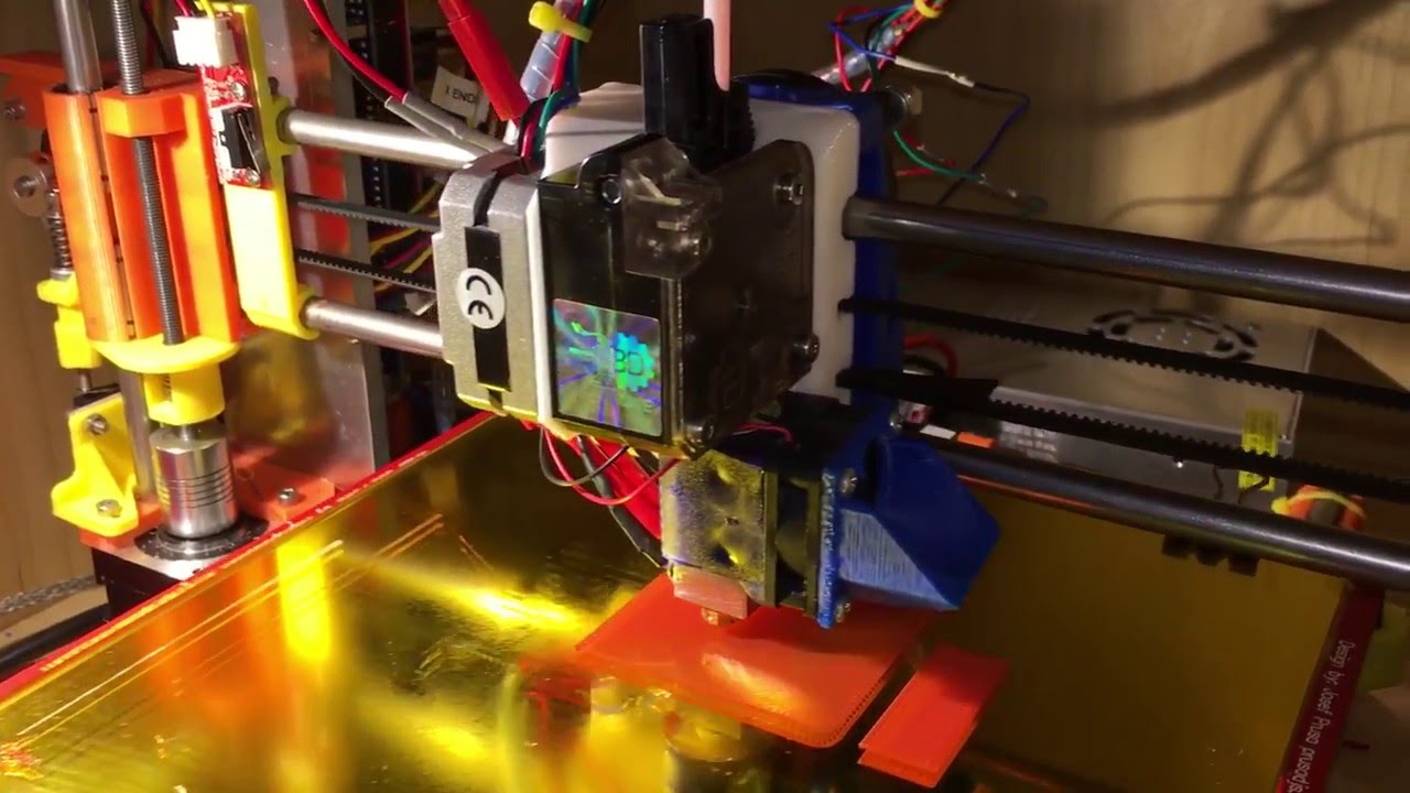 E3D Titan with pancake stepper motor - YouTube