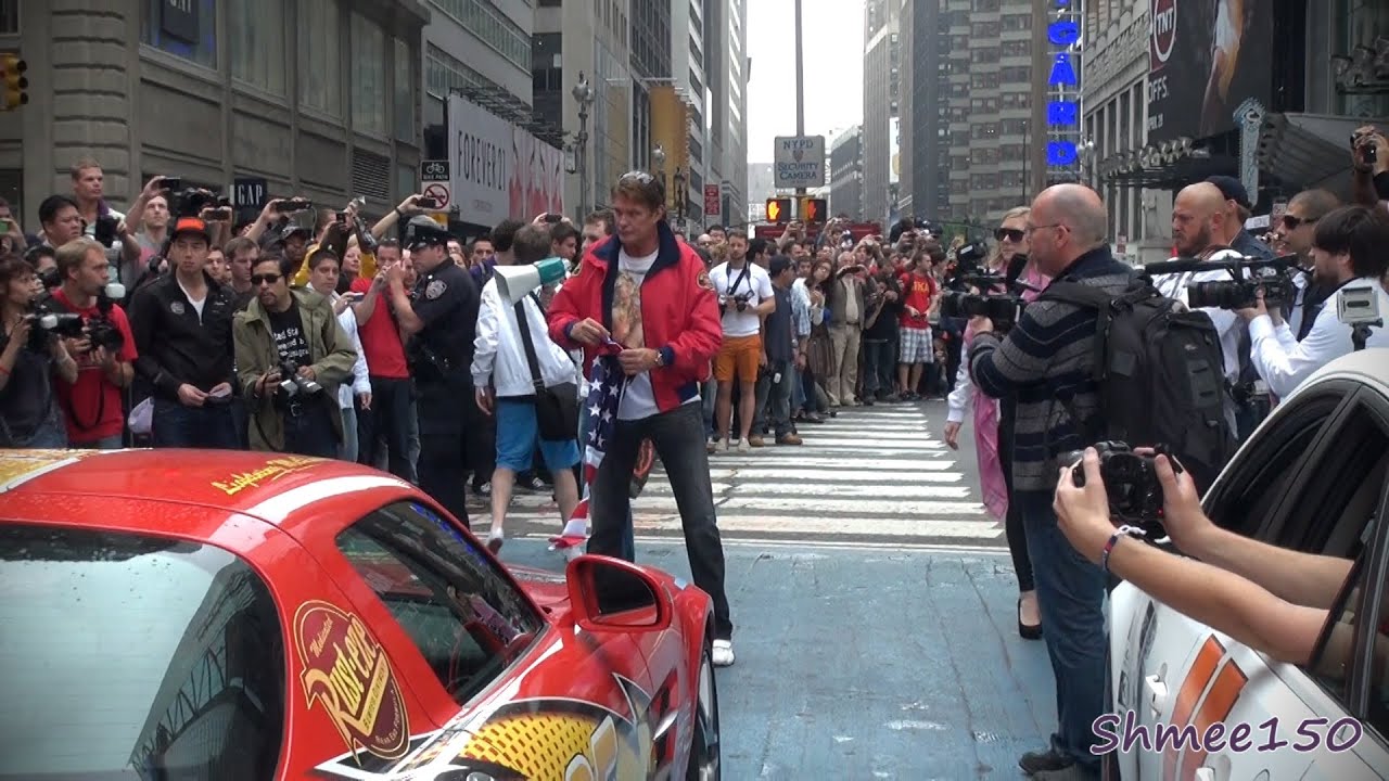 The Start of the 2012 Gumball 3000 Rally in New York - YouTube