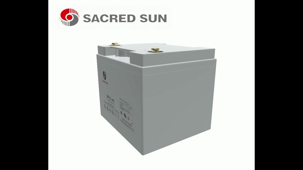 Sacred Sun deep cycle battery - YouTube