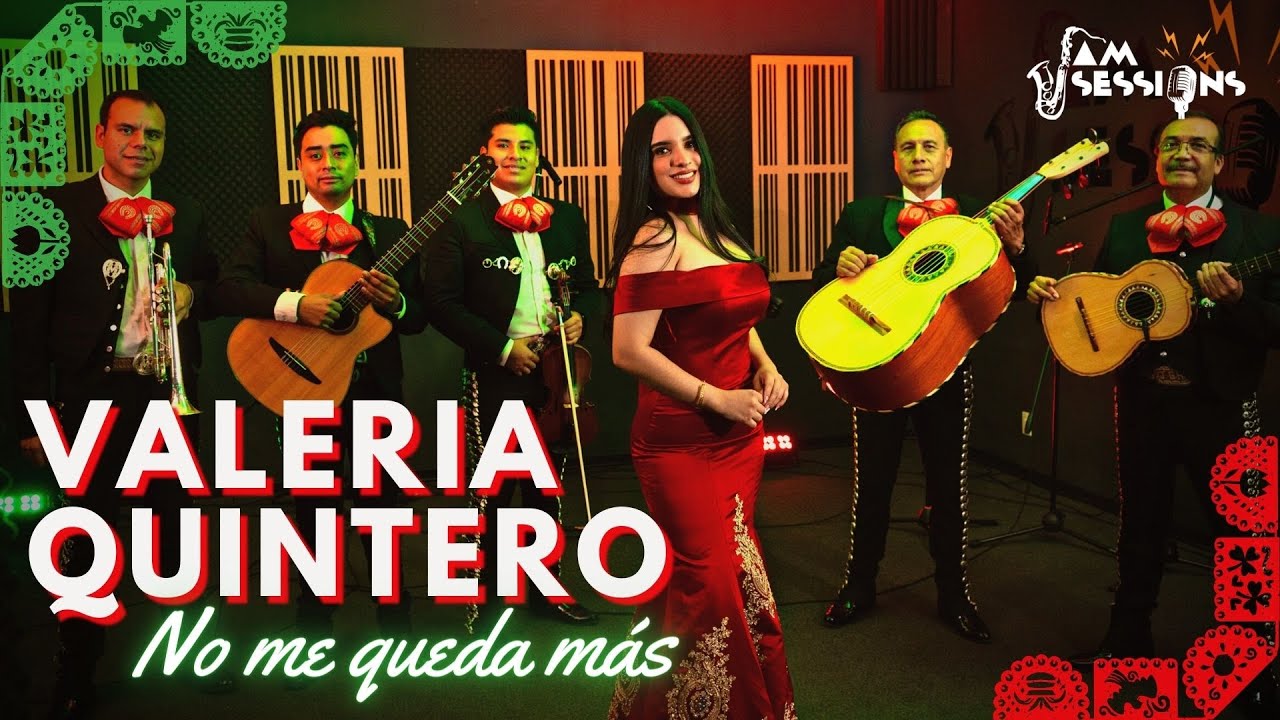 No me queda más - Valeria Quintero Live Session - YouTube