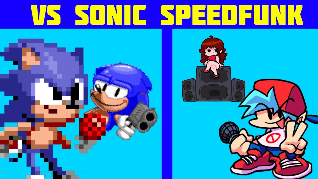 Friday Night Funkin' Sonic Speedfunk | Speedfunk Full Week (FNF Mod ...