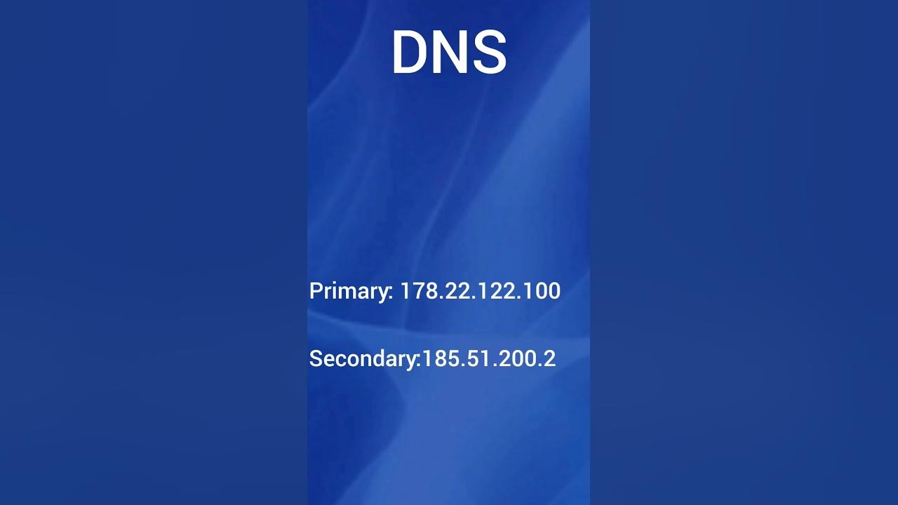 دی ان اس برای بازی و دانلود دی ان اس Dns Youtube