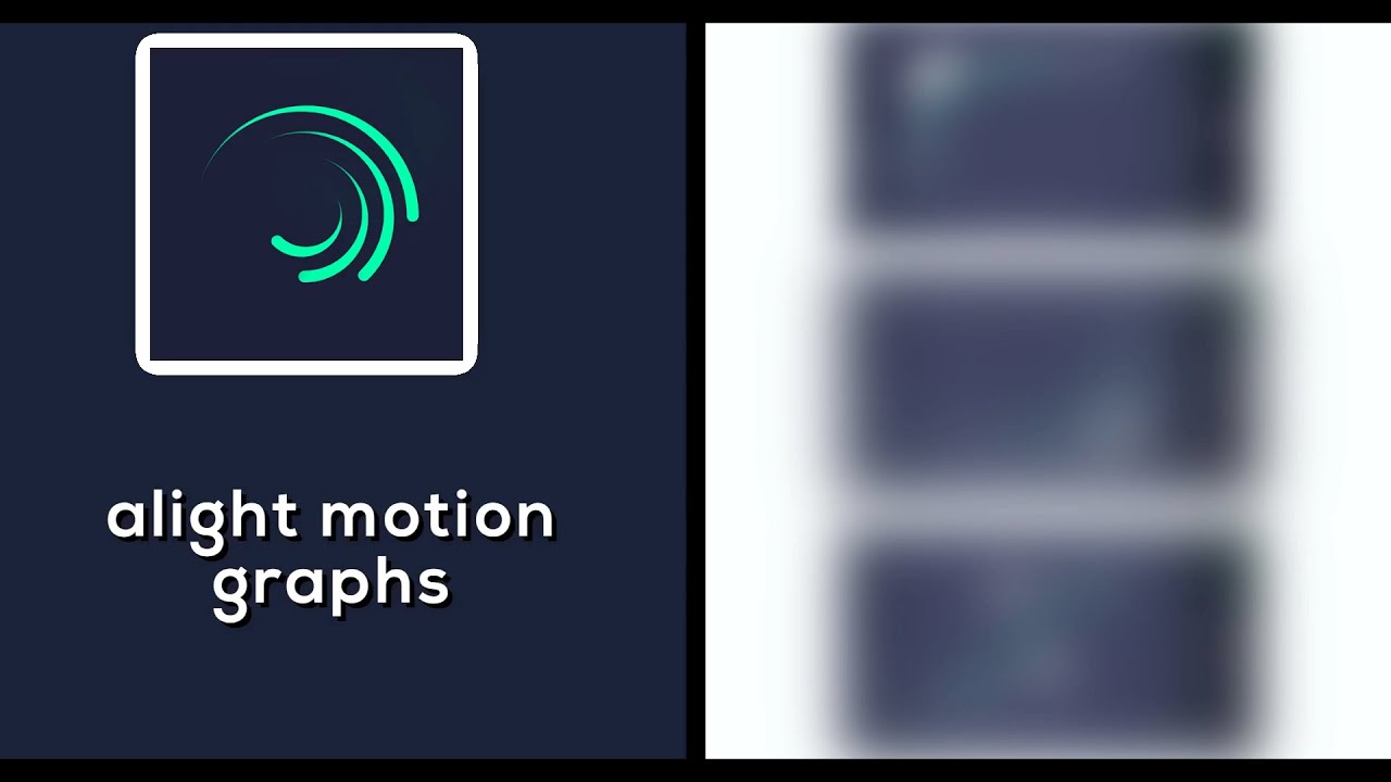 smooth alight motion graphs - YouTube