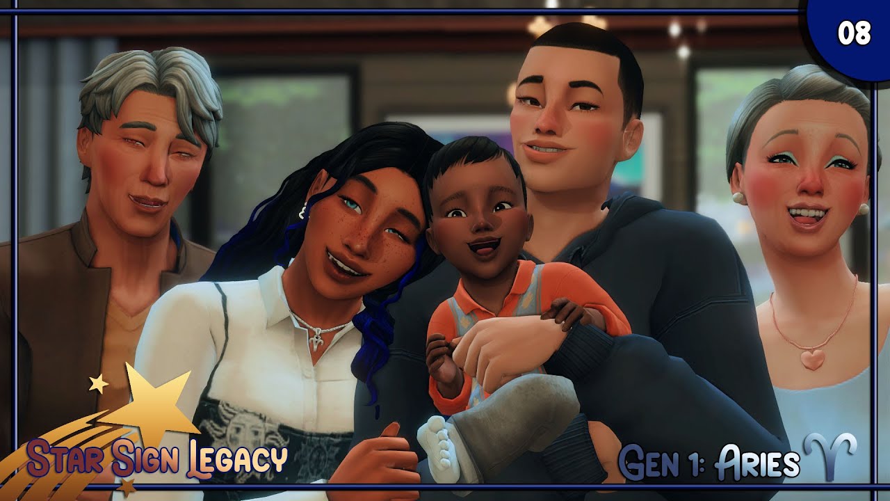 ♈ Star Sign Legacy Challenge | Gen 1: Aries | Grandparent Stayover ...