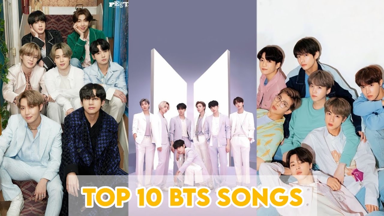 Top 10 most popular BTS songs || BTS - YouTube