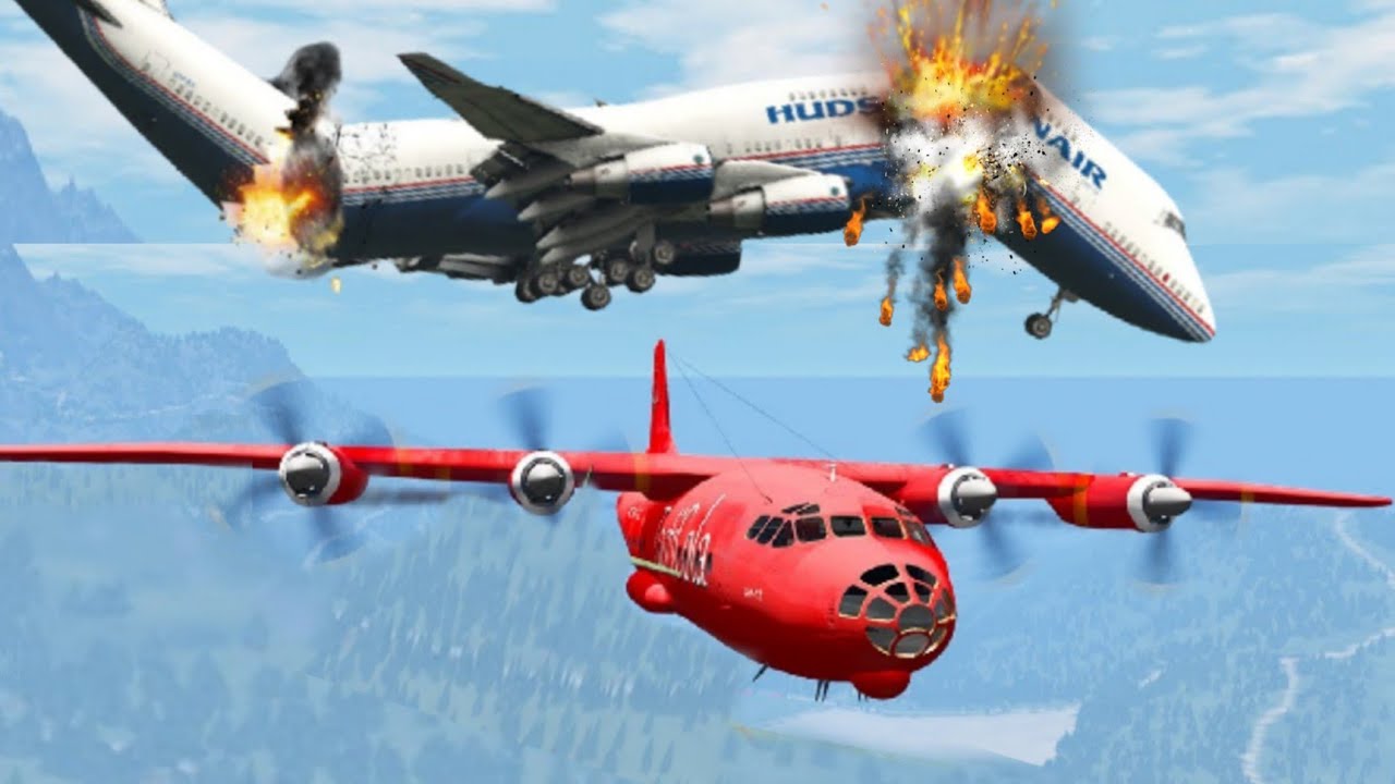 5 minutes ago! Plane Crash and Shooting, Emergency Landing, ARMA 3 ...
