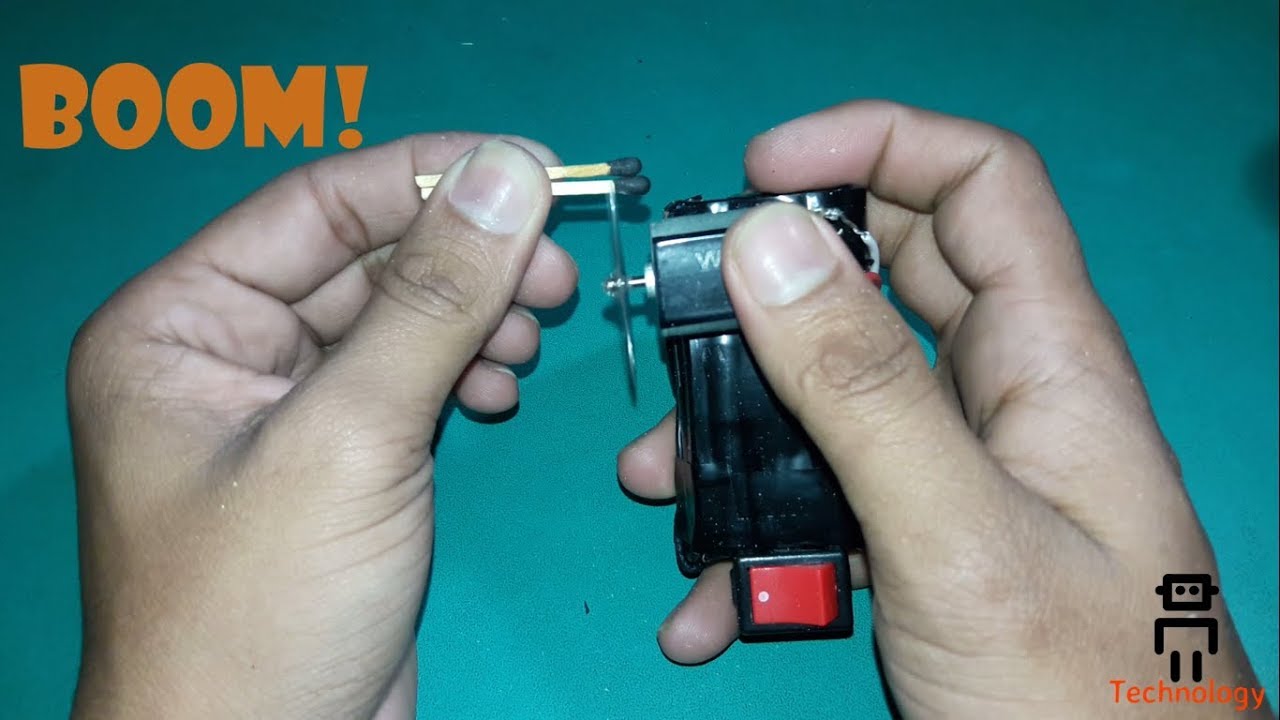 DIY - How to make a Powerful mini Dremel tool at Home - Mini Cutter ...