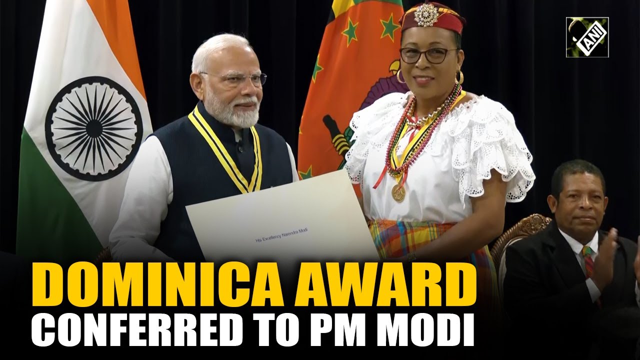 Commonwealth of Dominica bestows its Highest National Honour, Dominica ...