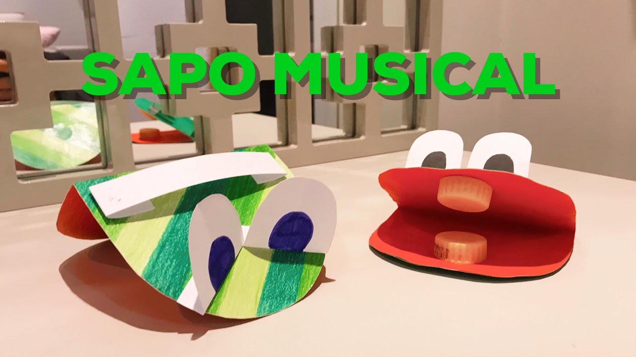 Fazendo o Sapo Musical!!! - 2 em 1 |(FANTOCHE E INSTRUMENTO MUSICAL ...