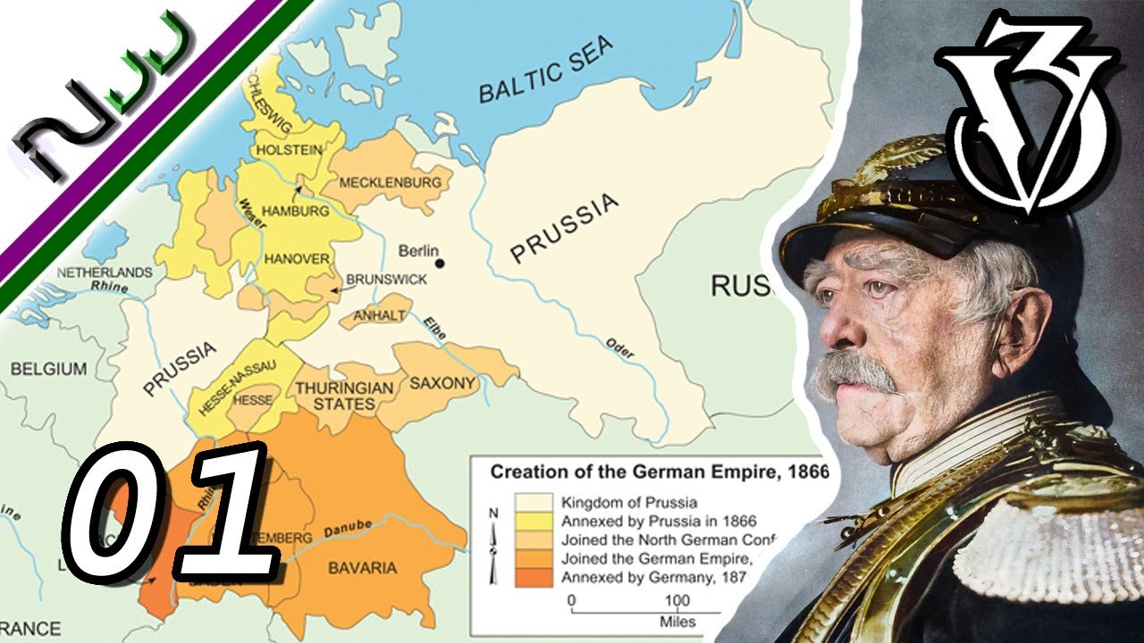 Getting Started - 01 - German Unification - Victoria 3 Lets Play - YouTube