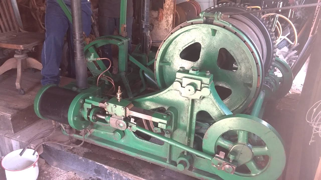 steam mine hoist b - YouTube
