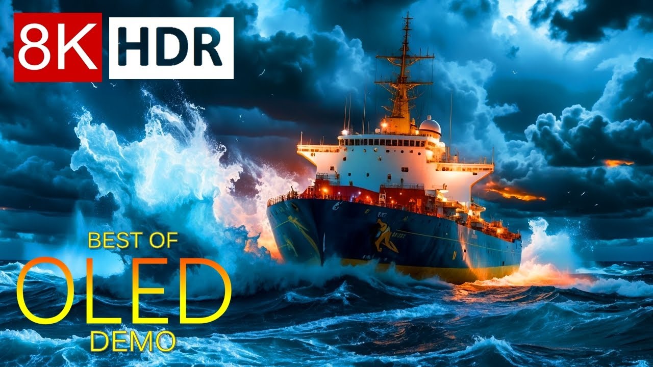 Stunning Colors 8K HDR - OLED Demo Masterpiece - YouTube