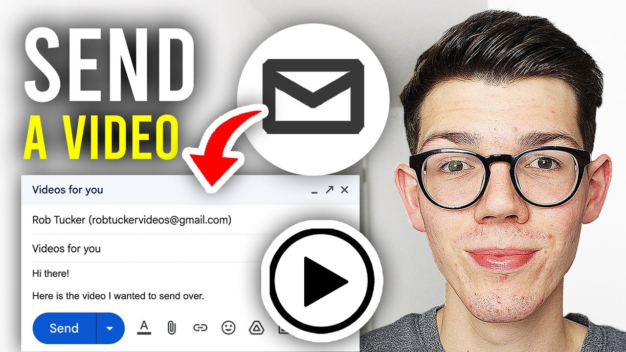 How To Send Videos Through A Email - Full Guide - YouTube