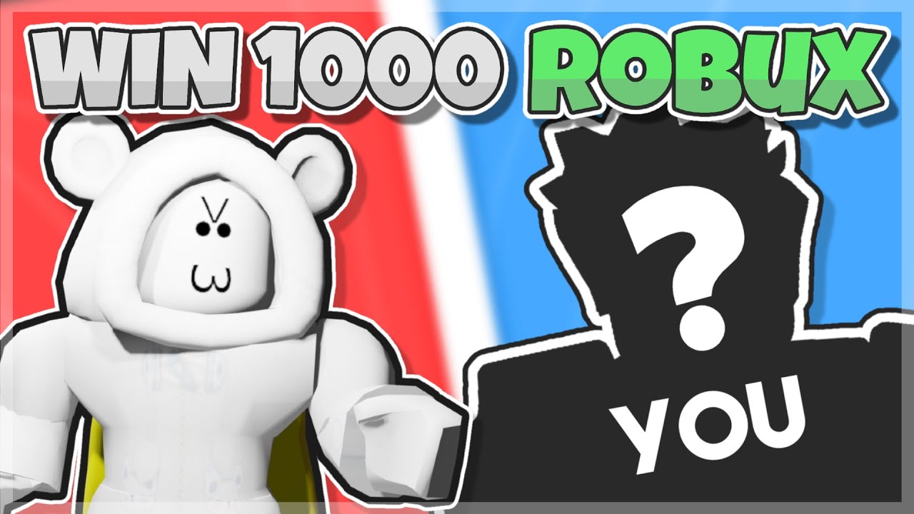 BEAT ME IN ROBLOX ARSENAL, GET 1000 ROBUX - YouTube
