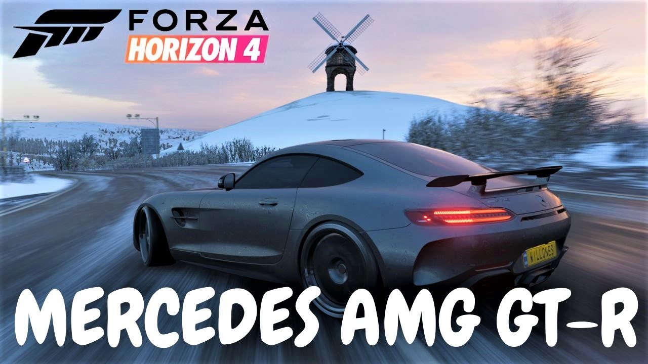 Forza Horizon 4 - Personalizando uma MERCEDES AMG GT-R PREORDER CAR ...