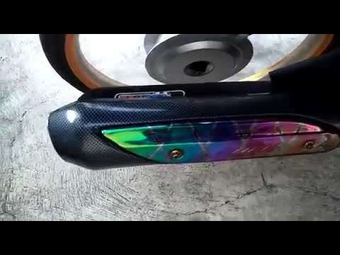 Tes sound knalpot WRC MUFFLER buat vario 110 old - YouTube