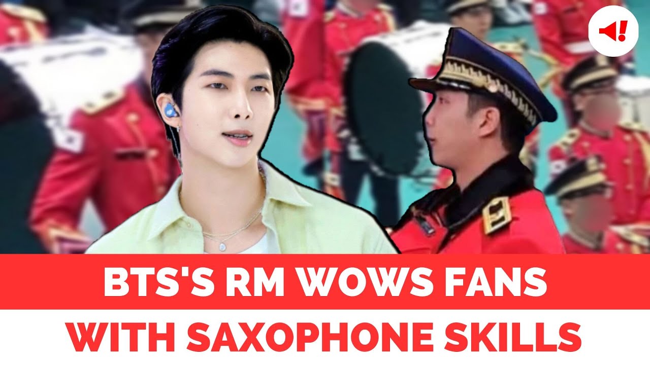 BTS's RM Wows Fans with Saxophone Skills as He Returns to Military ...