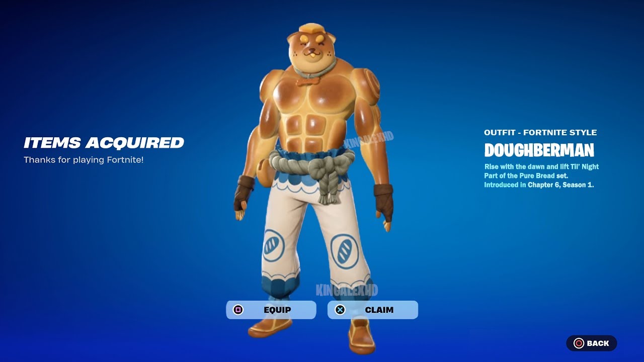How To Get Doughberman Skin NOW FREE In Fortnite! (Unlock LEGO ...