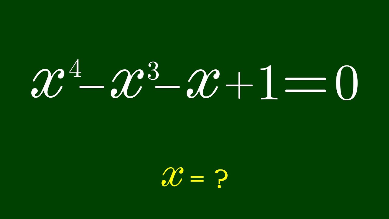 A Nice Algebra Problem | Math Olympiad | Find value of x=? - YouTube